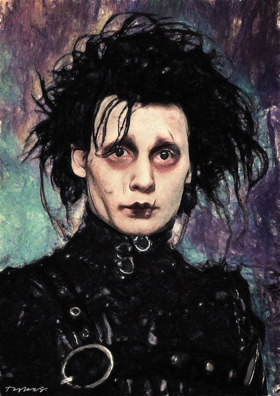 Edward Scissorhands - Art Print – Craphe